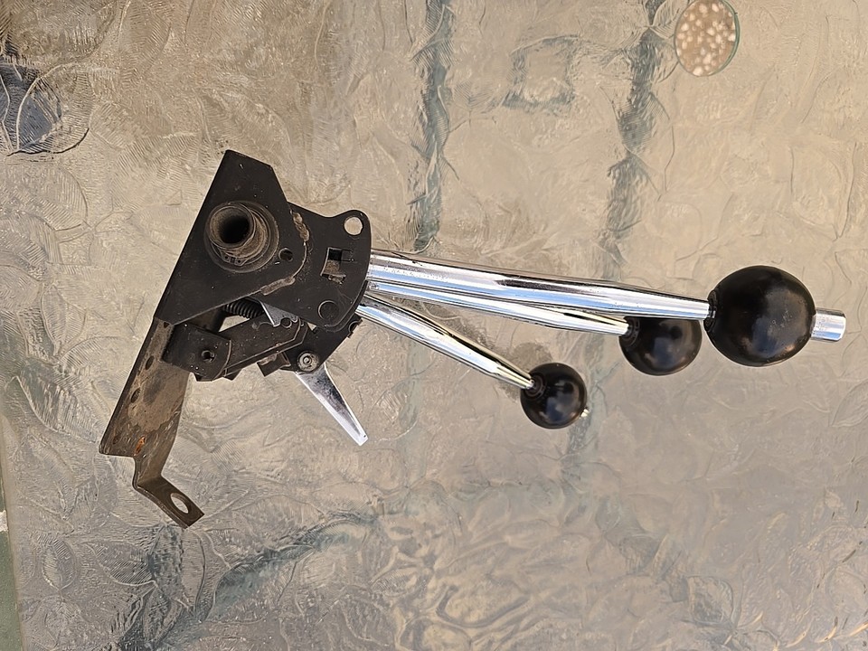 442 Hurst Olds Lightning Rods Shifter 3 Speed Hurst Shifter - For Parts ...