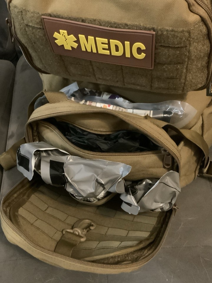 W1 Combat Medic Aid Bag (Stocked And Unexpired)- 322 Pieces | eBay