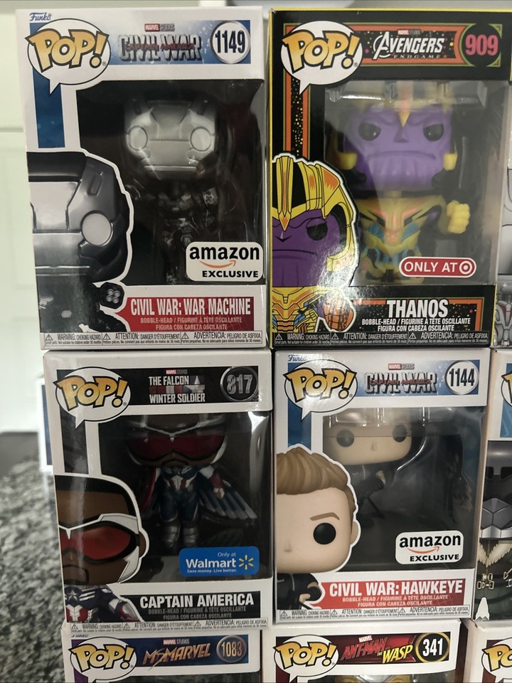 Funko Pop Marvel MCU Lot Of 12 Includes Exclusives And Chases | eBay