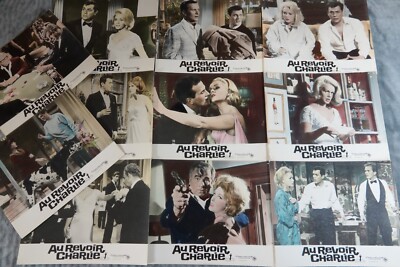 AU REVOIR CHARLIE Tony Curtis Debbie Reynolds Pat Boone 20 photos lobby ...