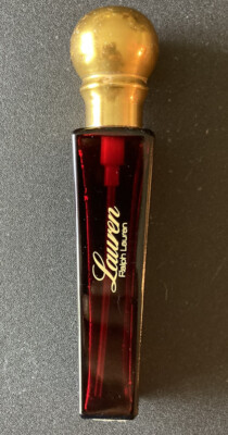 Vtg Ralph Lauren Ruby Red Spray Cologne LAUREN Cologne 1 oz. Empty ...