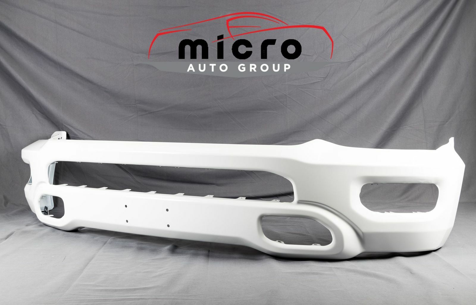NEW Painted Bright White PW7 Front Bumper For 2019-2023 RAM 1500 New ...