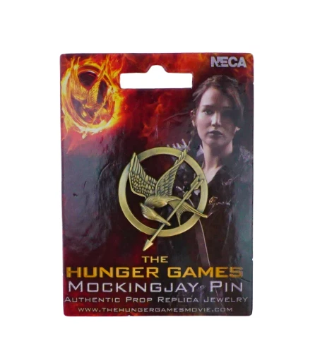 Mockingjay Pin On Fire