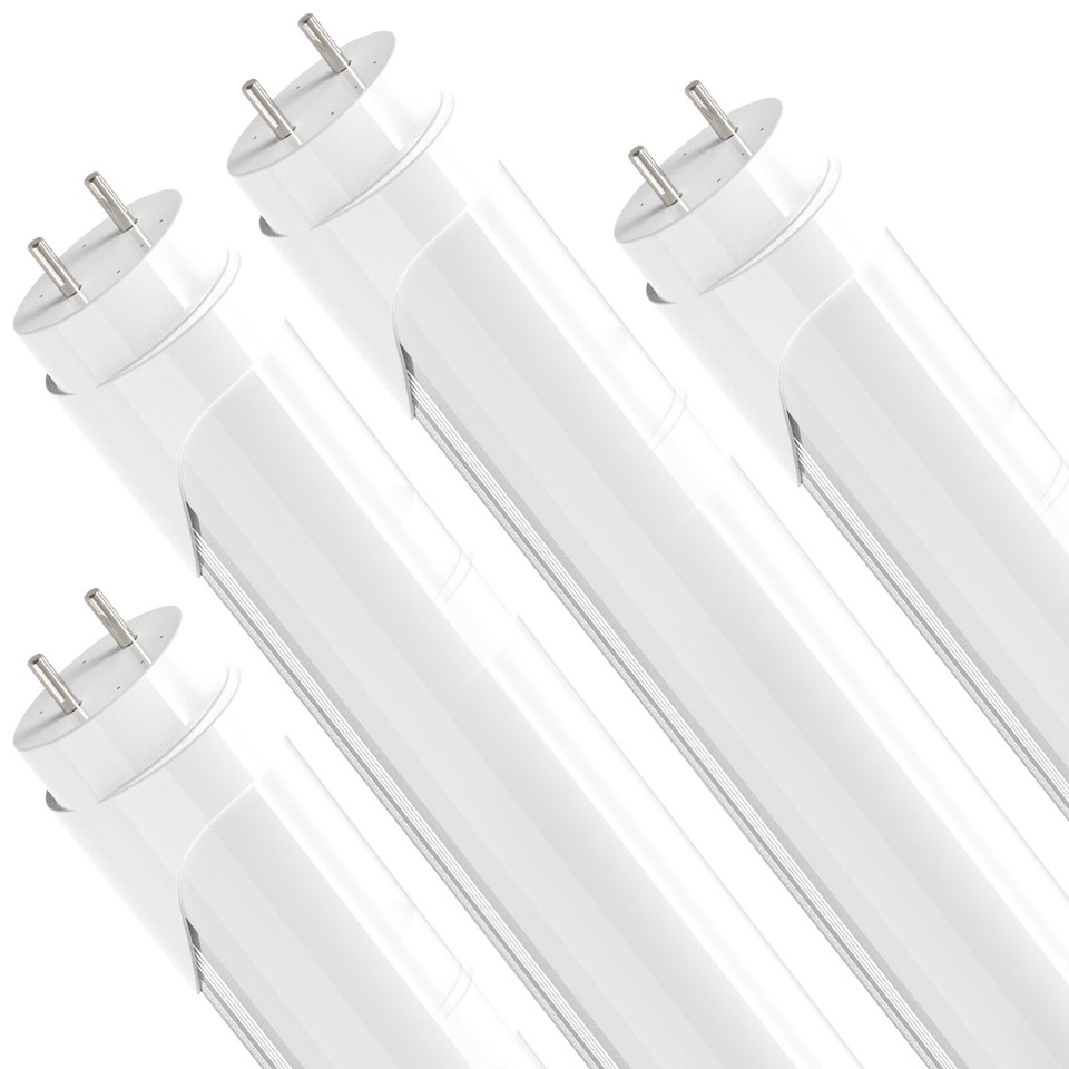 G13 T8 4FT LED Shop Light 6000K 4 Foot Dual Row LED Tube Light Bulbs ...
