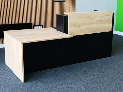 Reception counter desk used | eBay UK