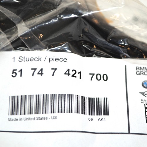 NEW BMW X5 G05 RIGHT SIDE WHEELHOUSING AIR BRAKE DUCT 51747421700 ...