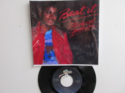 💥 ' MICHAEL JACKSON ' HIT 45 + PICTURE [BEAT IT ] 1983 ! 💥 | eBay