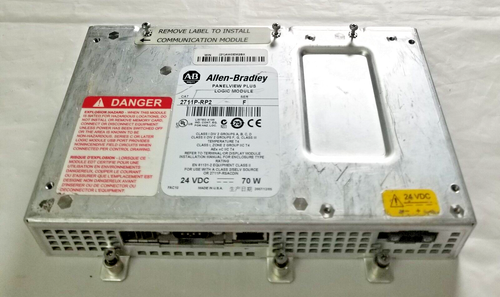 ALLEN BRADLEY 2711P-RP2 SERIES F PanelView Plus LOGIC MODULE 128 MB ...