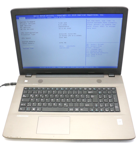 Laptop Notebook Medion Akoya E7415 Intel Inside Core i3 ohne Netzteil ...