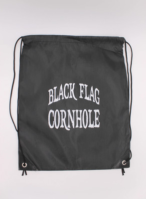 Black Flag Cornhole Drawstring Tote Bag | eBay