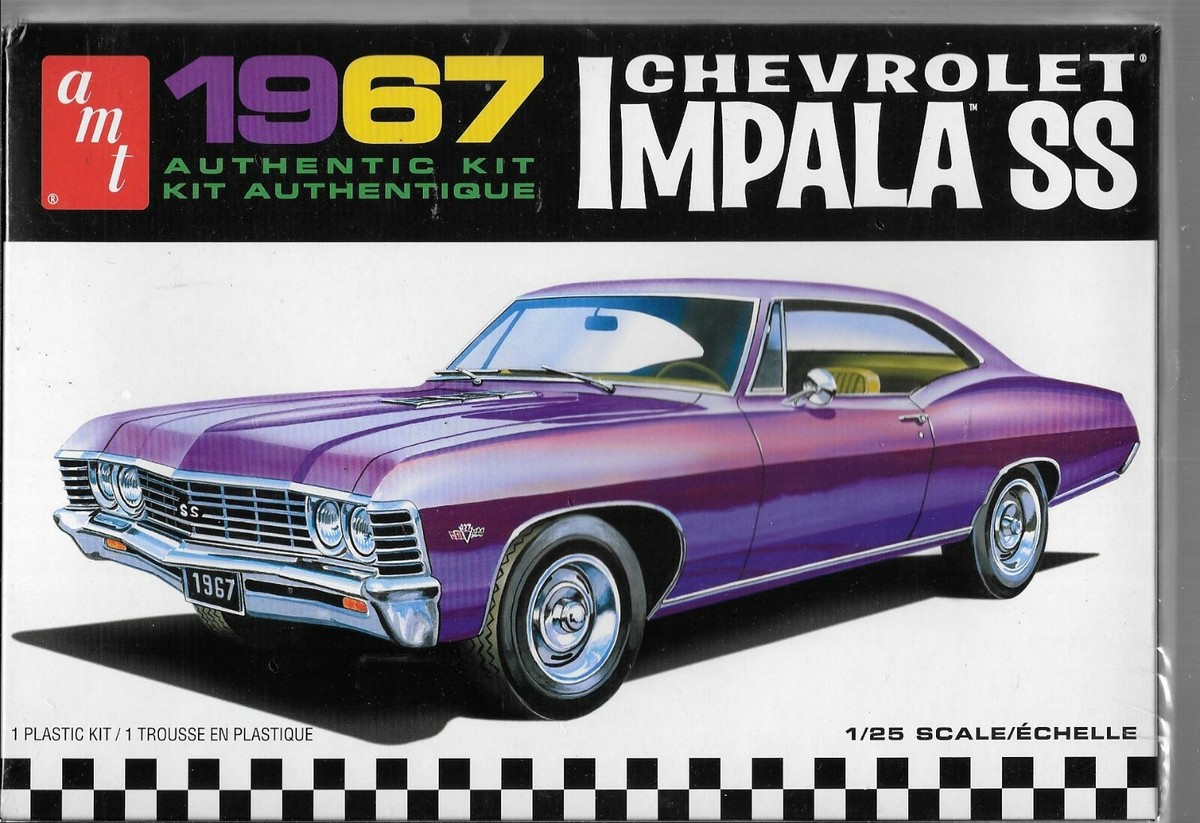 Purple 1967 Chevy Impala