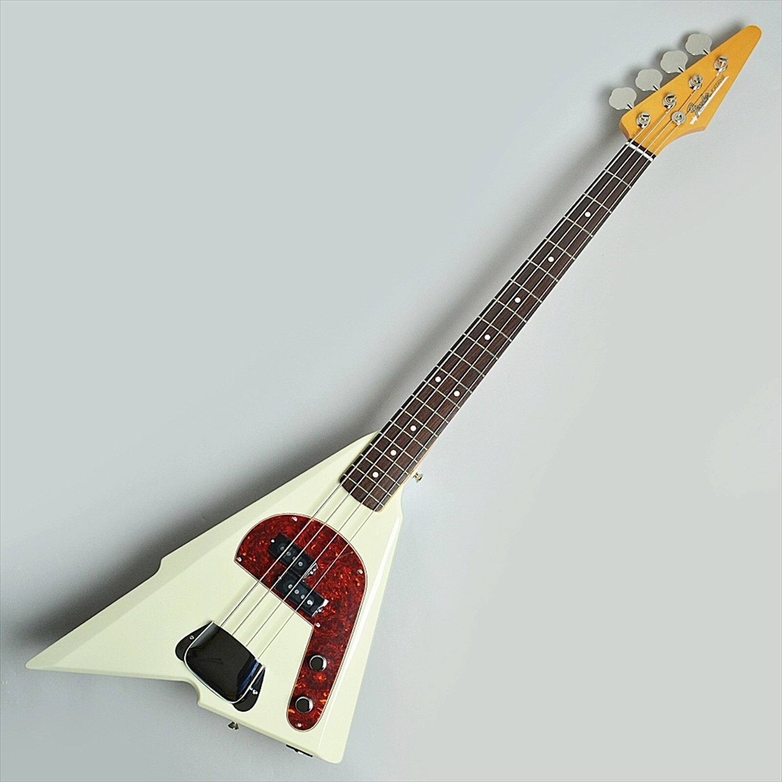 Fender Hama Okamoto Katana Bass Olympic White w/ gig bag F/S for sale ...