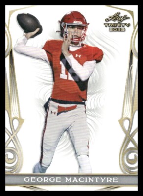 2023 Leaf Trinity George Macintyre Rc #26 | eBay