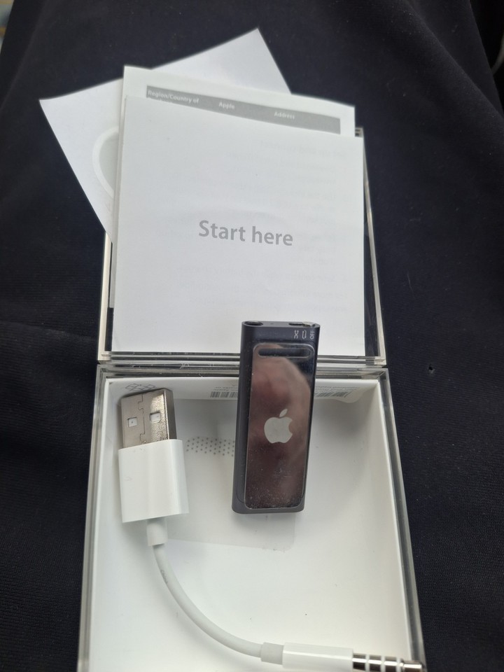4gb Apple Ipod Shuffle Apple iPod Shuffle 3rd Generation 4GB Black ...