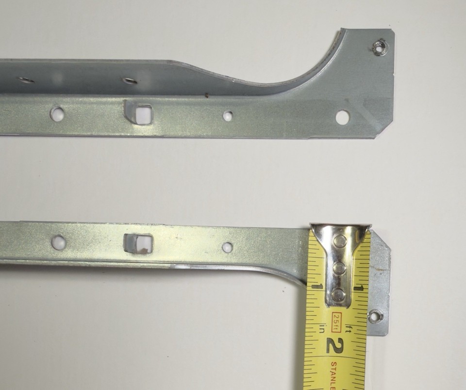 LG DLE5977W Drum Roller Support Brackets Pair, 4810EL1006-R ...