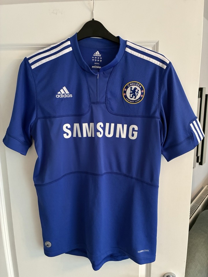 Chelsea Football Shirt 2007 / 2008 / 2009 - Home Medium #13 Michael ...