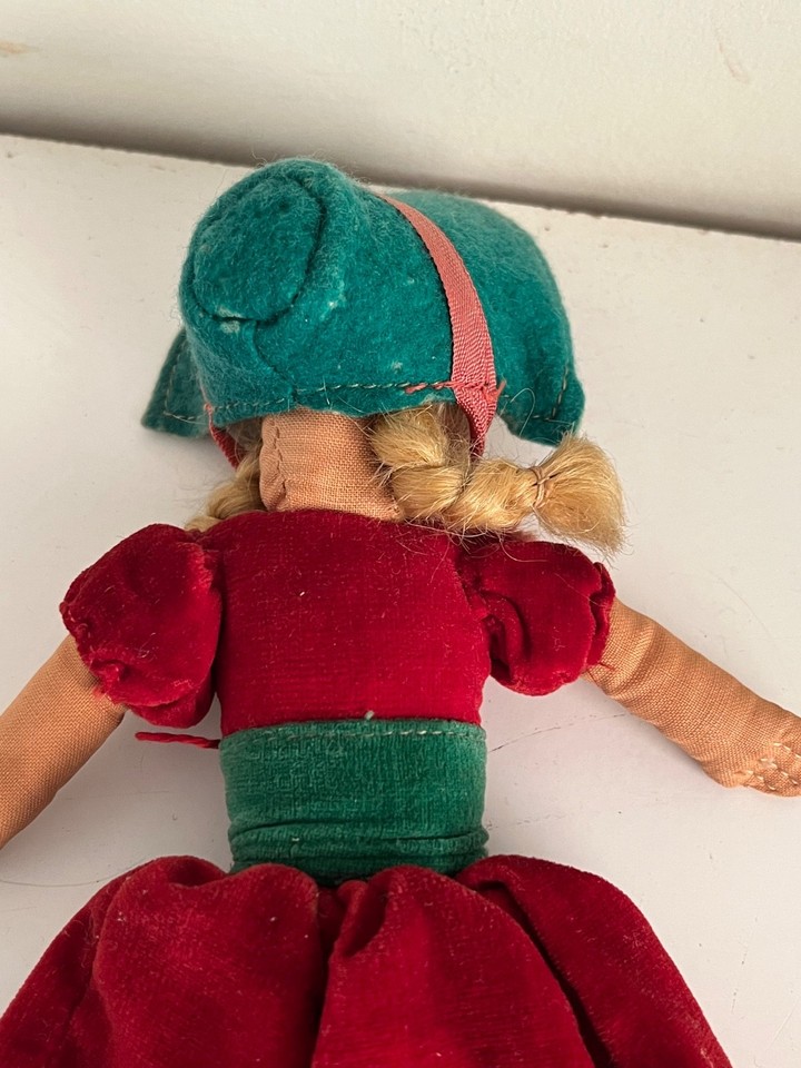 Antique Vintage Norah Wellings Little Pixie People Doll W/ Label C.1936 ...