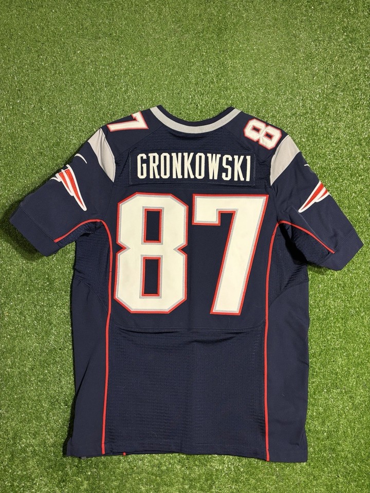 Authentic Rob Gronkowski New England Patriots Nike Elite Jersey Mens ...