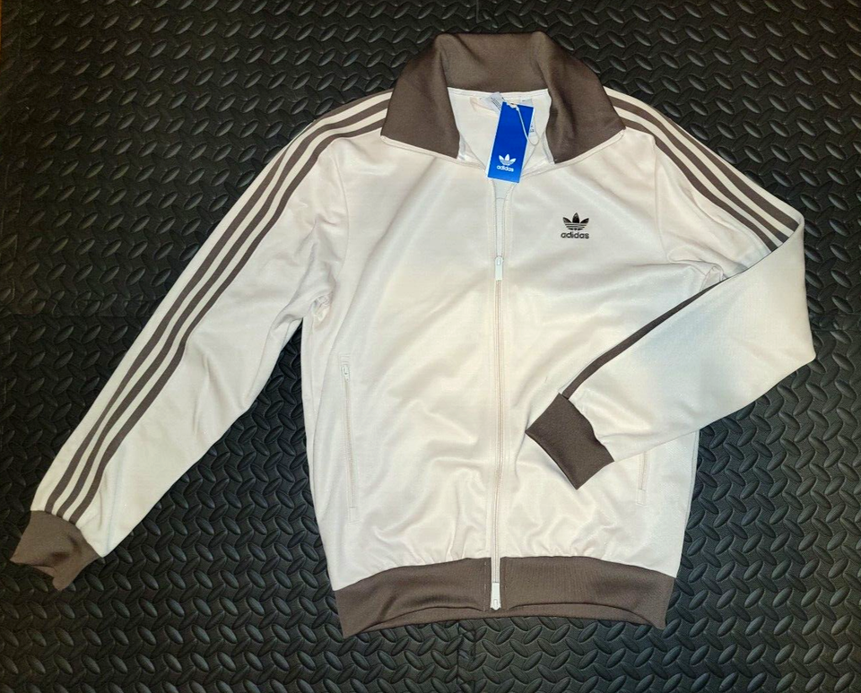 NEW MENS ADIDAS ORIGINALS BECKENBAUER TRACK JACKET ~ LARGE #JP2522 ...