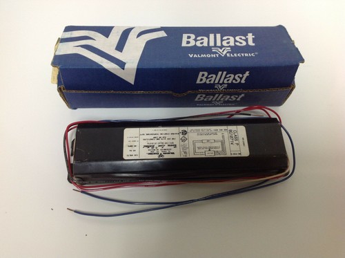 **NEW IN BOX** VALMONT ELECTRIC Fluorescent Lamp Preheat Start Ballast 8G1071WF | eBay