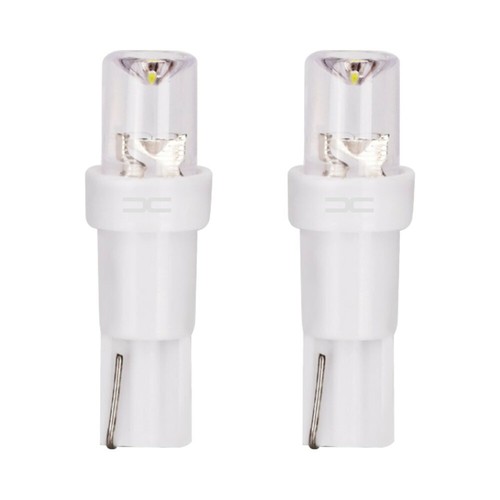 bulb led 12v 1.2w t5 w2x4.6d wedge white car dashboard panel light ...