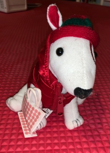 Target Bullseye Dog Plush Bull Terrier Red Black Friday 2007 Limited ...