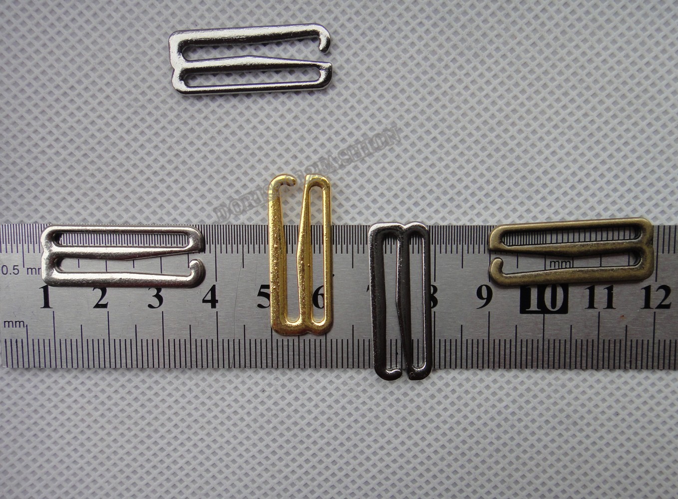 10Pcs Metal Bra Strap Adjuster O 8 9 Slide Rings Hooks 6/8/10/12/15/18 ...