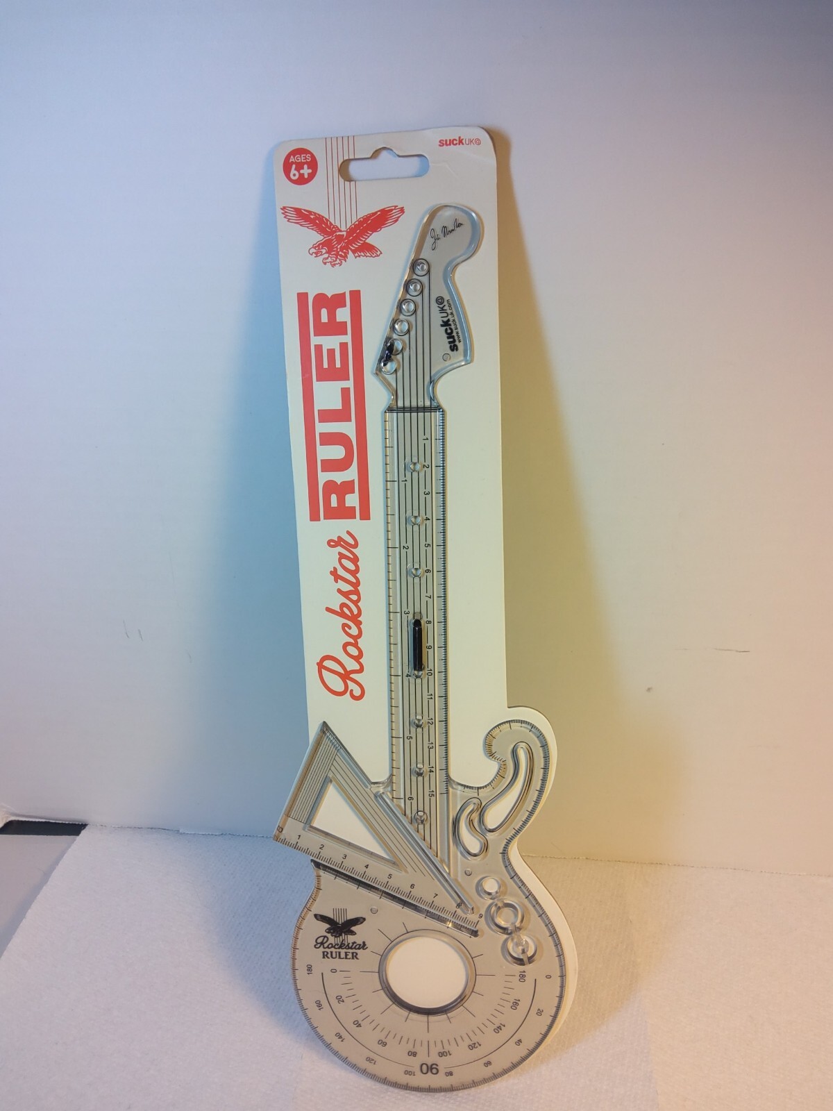 Suck UK Guitar Ruler, ROCKSTAR RULER | eBay