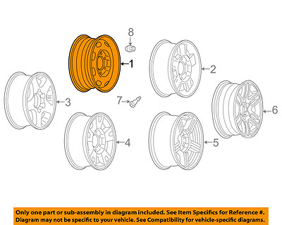 GM OEM-Steel Wheel 97245908 | eBay