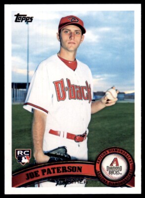 2011 Topps Joe Paterson Arizona Diamondbacks #604 2105 | eBay