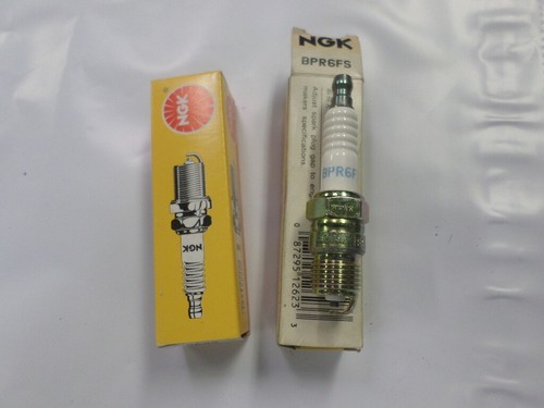 Genuine NGK spark plugs qty 2 BPR6FS 2623 seller very fast at shipping ...