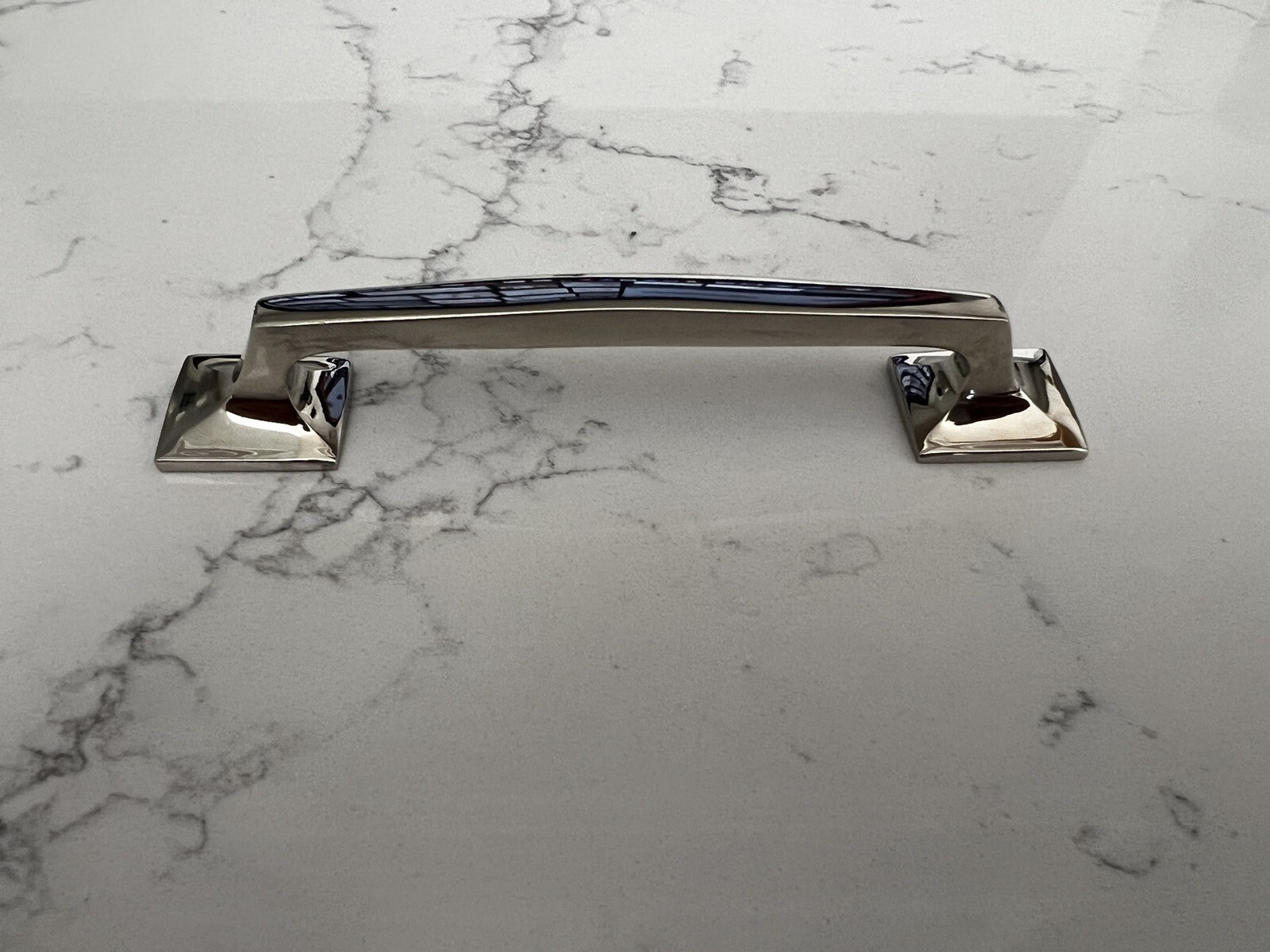 Rejuvenation Hardware Arched Mission Polished Chrome Drawer Pull 4" | eBay