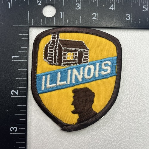 Vintage c 1970s Or 80s State Of Illinois Patch 98Y2 | eBay