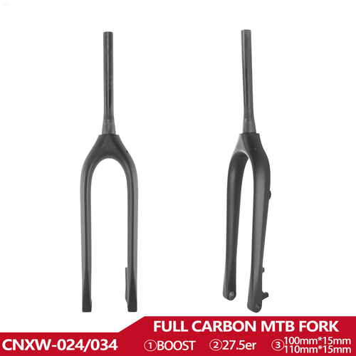 Carbon Mountain Bike Hard Fork 27.5er BOOST Carbon MTB Bicycle Front ...