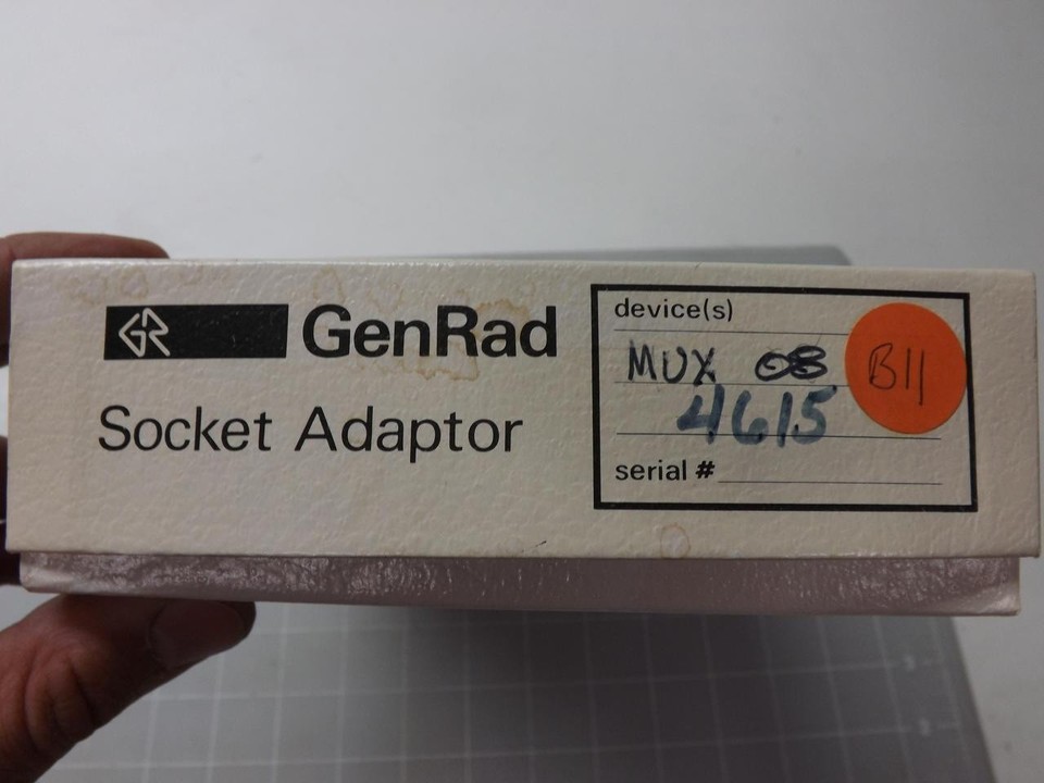 GENRAD 1731 9519-00 MUX O8 4615 SOCKET ADAPTOR LINE DRIVER T50043 | eBay