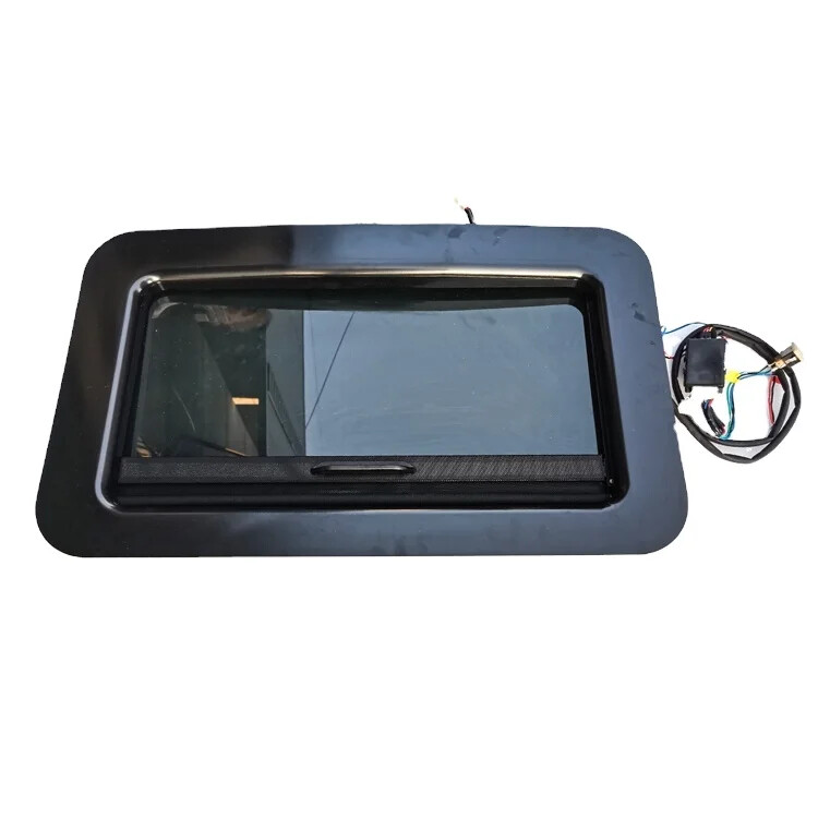 860*495mm Electric Universal Sunroof Glass Car Windows Auto Parts ...