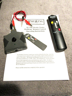 MTH 50-1012 DCS IR Remote Commander Control Set w/ Instructions, Wires ...