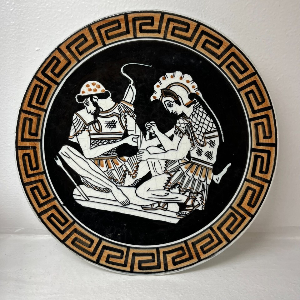 Decorative Plates with Greek Themes Achilles | eBay
