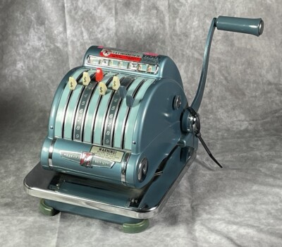 Cash Register, Adding Machines - Antique Check Writer