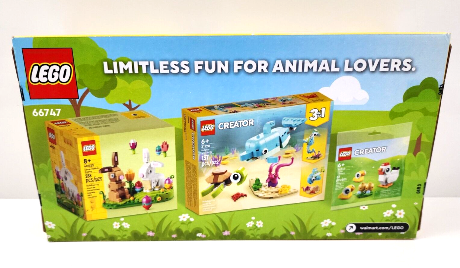 LEGO 66747 Animal Play Pack Three sets total 40523 31128 30643 | eBay