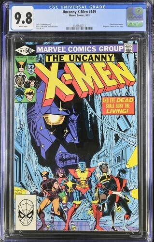 Uncanny X-Men #149 (1981) Bronze Age Claremont & Cockrum CGC 9.8 AA667 ...