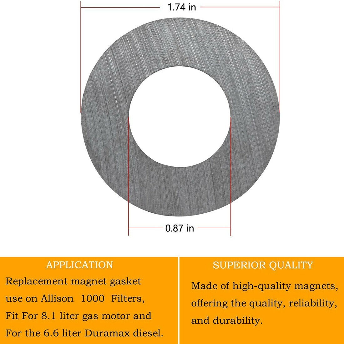 ACDelco GM Original Equipment 29535617 Auto Trans Oil Pan Magnets (x3 ...