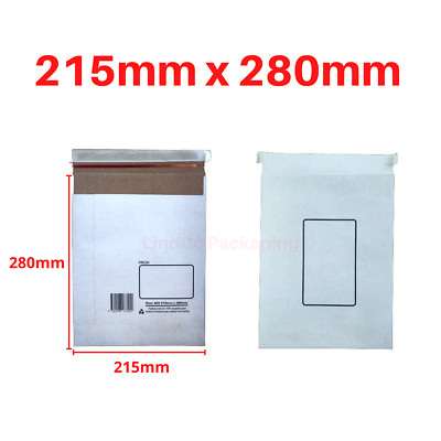 (200x) 215 x 280mm Tough Bag Utility Mailer Peel & Seal Jiffy style ...