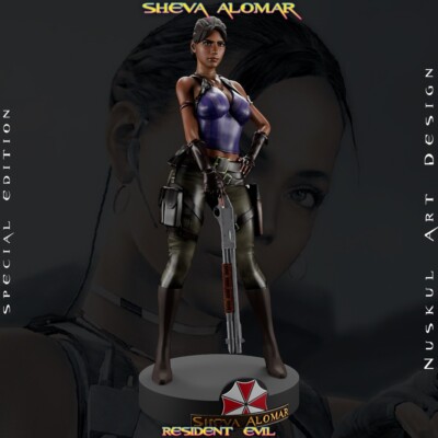 Sheva Alomar 3d Printed Model | Unassembled | Unpainted | 1/12-1/3 | eBay