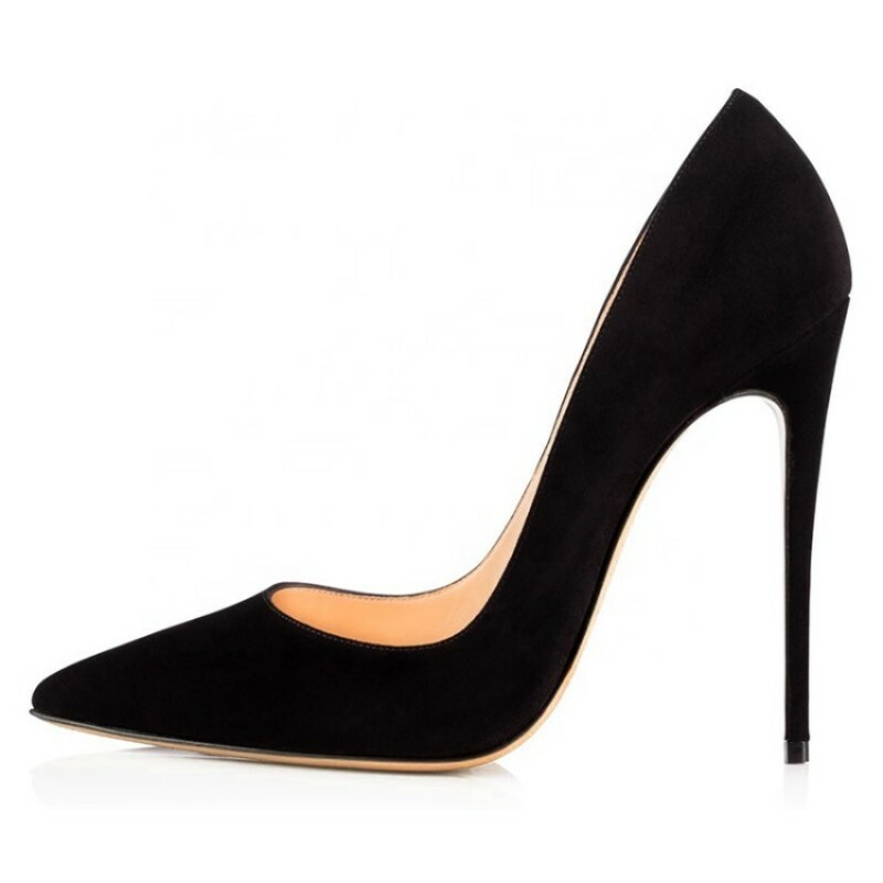 Womens Super High Stilettos Heels Pointy Toe Pumps Slip on Office ...