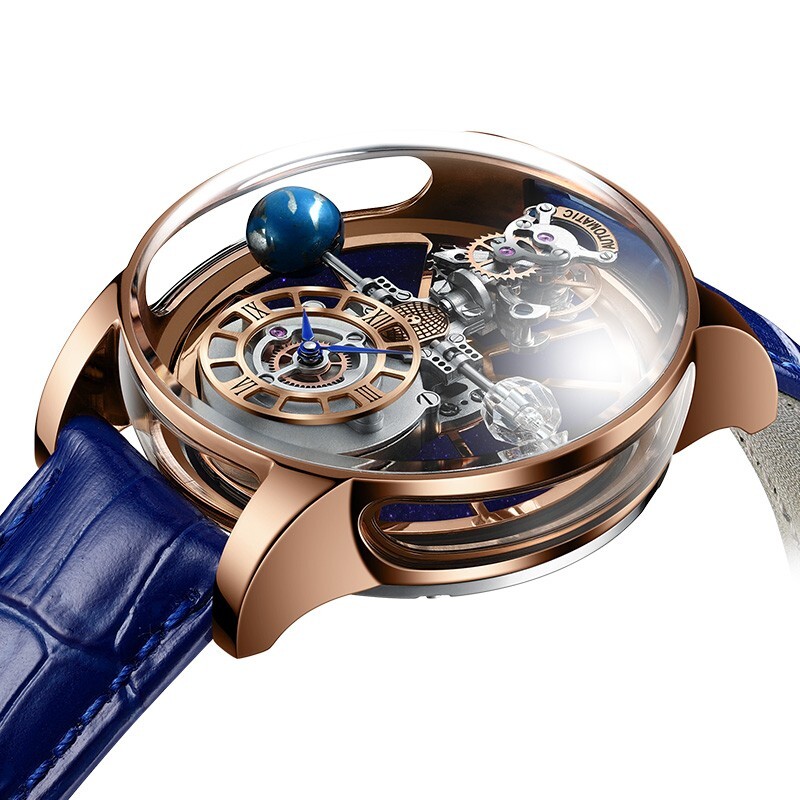 PINDU NEW hollow transparent design men's watch quartz movement ...