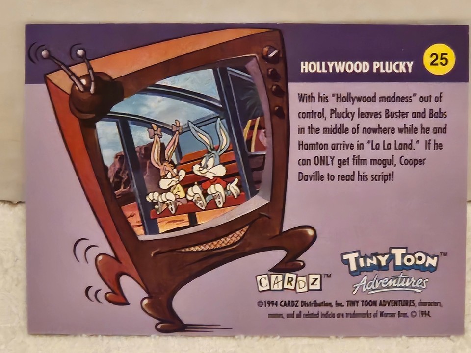 1994 Cardz Tiny Toon Adventures Trading Cards You-Pick - Complete your set | eBay