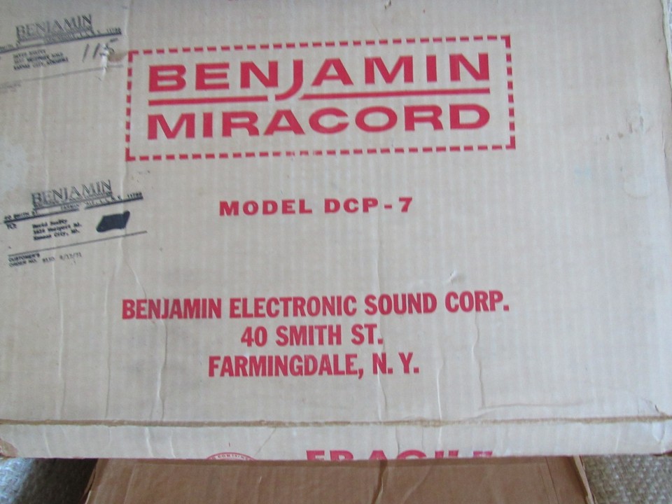 ELAC-MIRACORD 770h 33-45-78rpm PHONO AUTO TURNTABLE. ORIGINAL BOXES ...