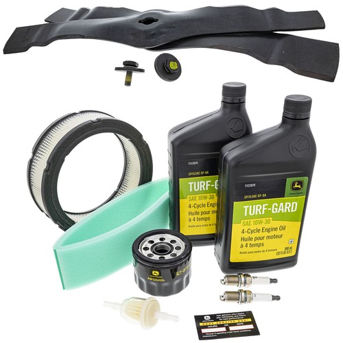 John Deere OEM Model LT170 Maintenance Kit and Mulching Blades, 42M ...