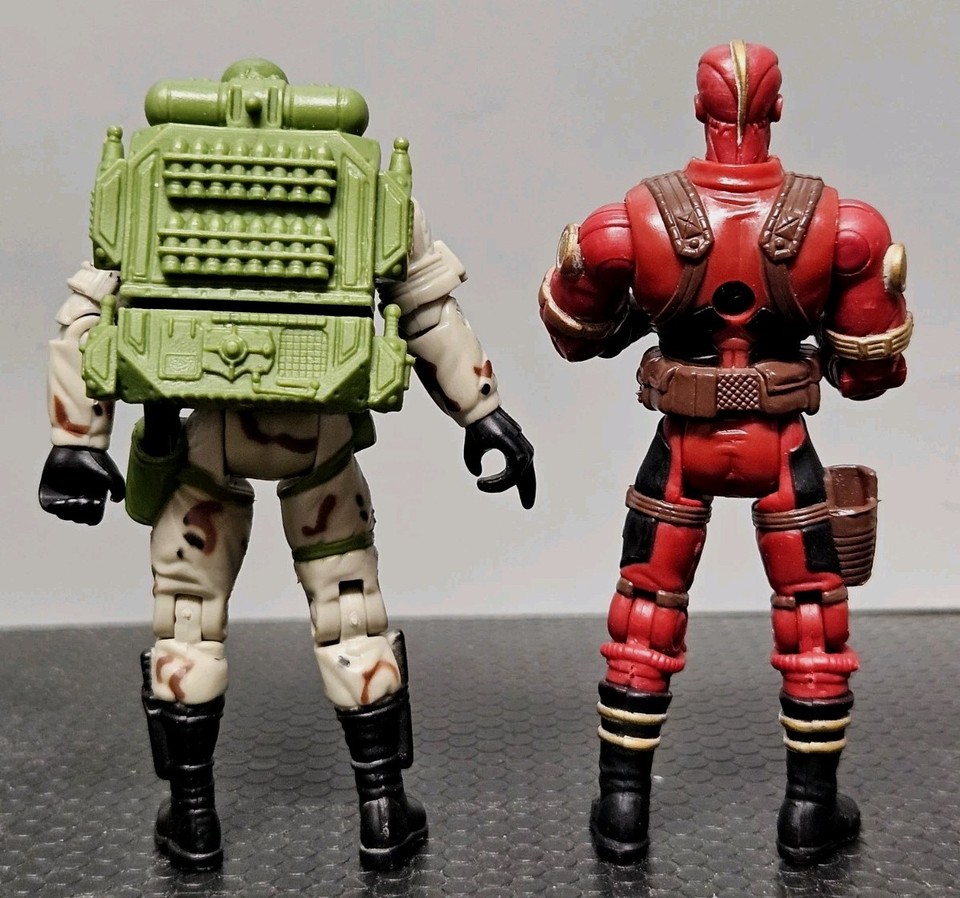 GI Joe Vs Cobra Heavy Duty Vs Cobra C.L.A.W.S. Action Figures 2002 ...